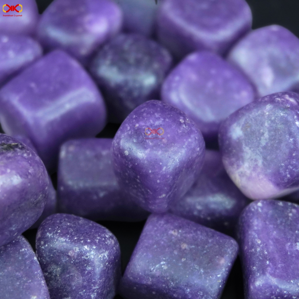 Lepidolite Tumble Stone | Khambhat Crystals