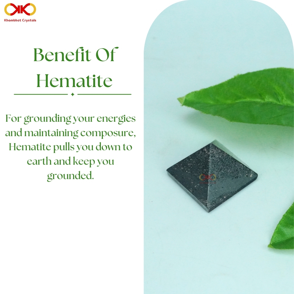 Buy Hematite Pyramid Wholesale | Bulk Healing Crystals Supplier