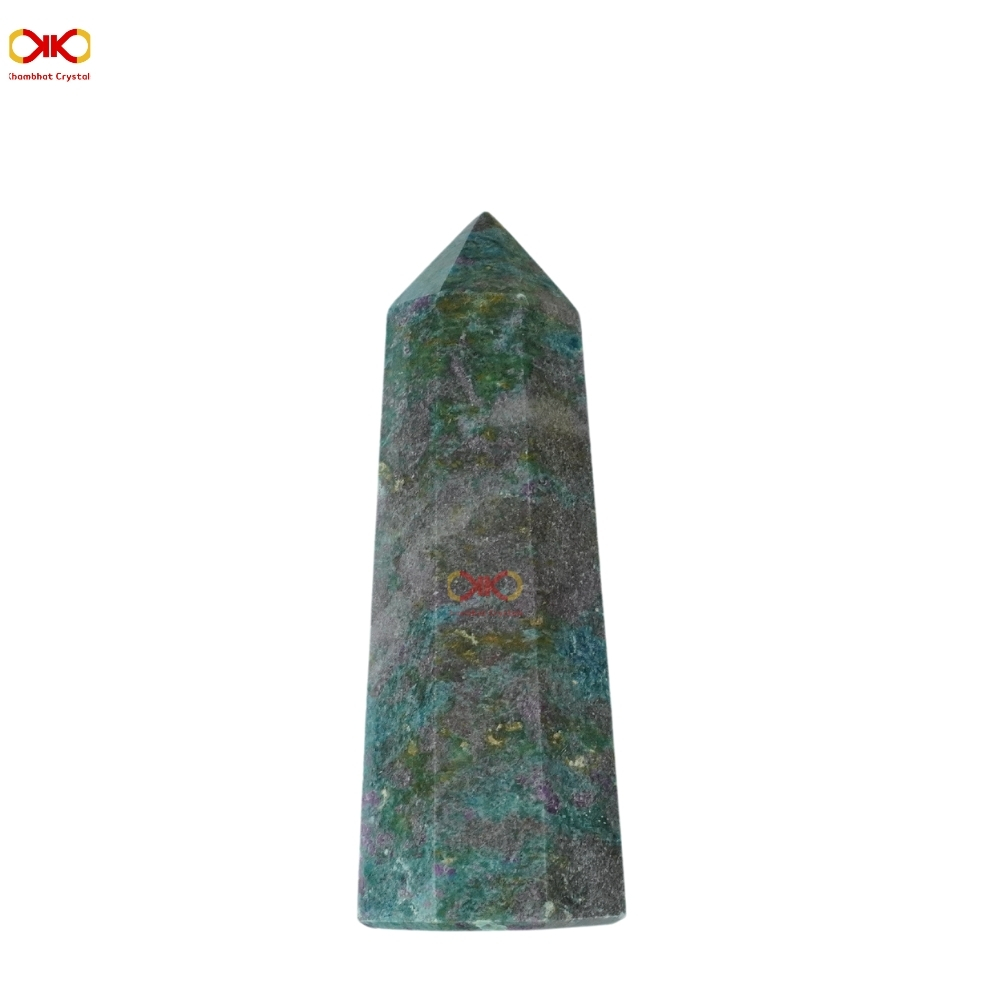 Ruby Kyanite Big Jumbo Tower (10 inch Approx.) | Khambhat Crystals