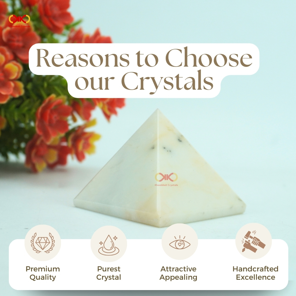 Buy Now Dendritic Opal Crystal Pyramid for Meditation